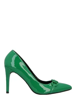 LIU •JO Pumps Soft Leather Green
