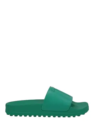 TOD'S Rubber Slides Green