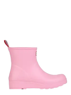 Hunter HUNTER Ankle Rain Boots Pink