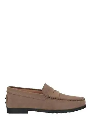 TOD'S Loafers In Leather - Beige