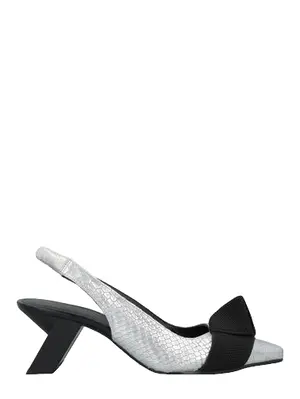 DANIELE ANCARANI Slingback Pumps - Silver