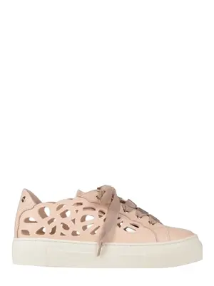 Agl Low-Top Leather Sneakers Pink