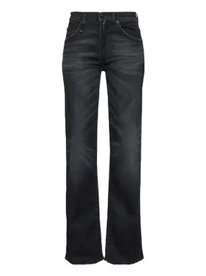 R13 Flared Jeans With Five Pockets - Black