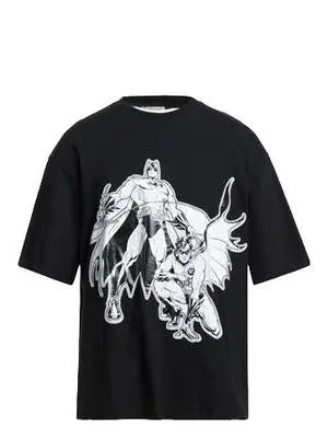 LANVIN T-shirt Size Cotton, Metallic Polyester - Black