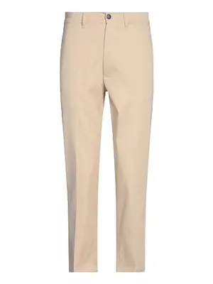 Brian Dales Man Pants Rust Size 31 Cotton, Elastane Beige