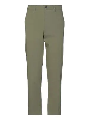 Brian Dales Man Pants Rust Size 31 Cotton, Elastane Green