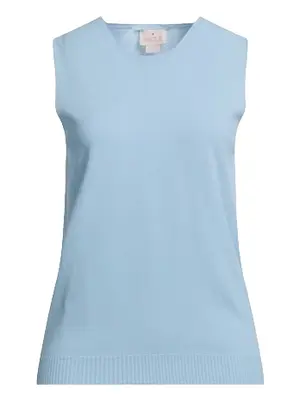 NOCOLD NOCOLD Sleeveless Knit Top Blue