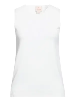 NOCOLD NOCOLD Sleeveless Knit Top White