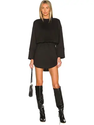 Superdown Lana Sweater Dress - Black