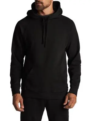 ROAN Barton Terry Raglan Hoodie - Black