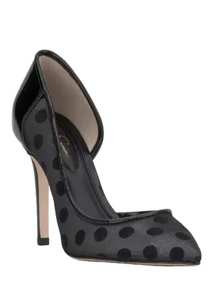 Jessica Simpson Jessica Simpson Prizma D'Orsay Pumps Black Faux Leather