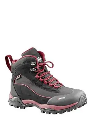 BAFFIN Hike Waterproof Winter Boots - Black/sangria