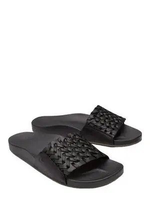 Olukai OluKai Kamola Slide Sandal Black/black