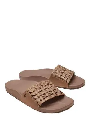 Olukai OluKai Kamola Slide Sandal Tan/tan