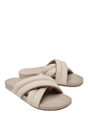 Olukai Hila Slide Sandal - Cloudy/cloudy