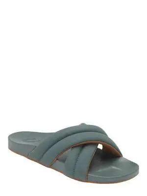 Olukai Hila Slide Sandal - Star Pine / Star Pine