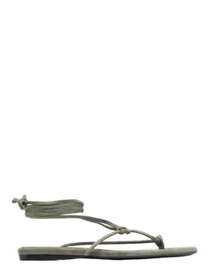 ATTICO The Attico Ankle-Tie Flat Sandals