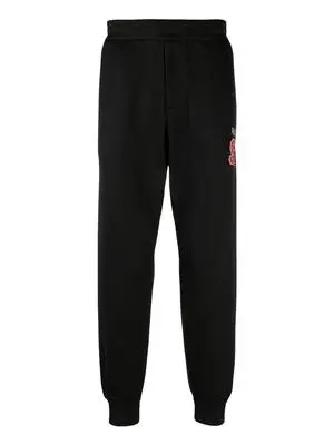 Alexander McQueen Logo-print Track Pants - Black