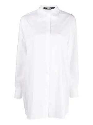 Karl Lagerfeld Organic-cotton Shirt - White