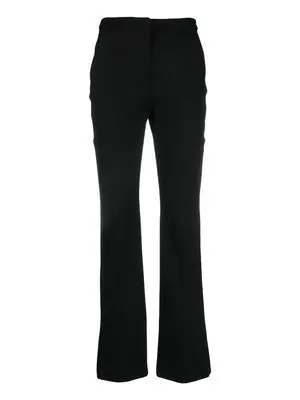 Karl Lagerfeld Straight-leg Trousers - Black