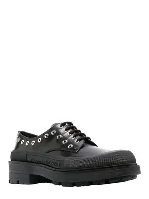 Alexander McQueen Chunky-sole Derby Shoes - Black
