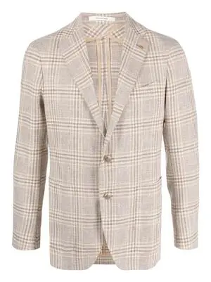 TAGLIATORE Plaid Blazer