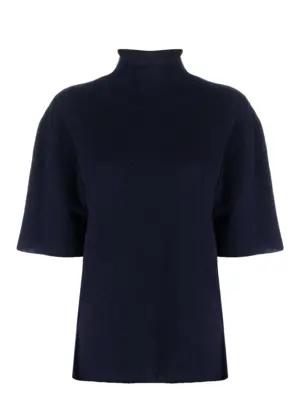 JIL SANDER Jil Sander Short-Sleeved Knitted Top