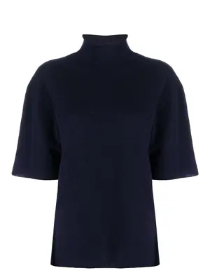 JIL SANDER Jil Sander Short-Sleeved Knitted Top