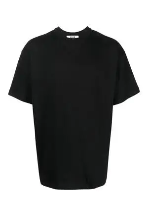MSGM Logo-print T-shirt - Black