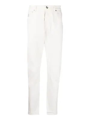 Brunello Cucinelli Straight-leg Jeans - White
