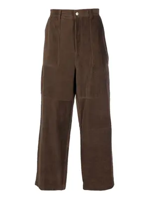 AMBUSH Straight-leg Corduroy Trousers - Brown