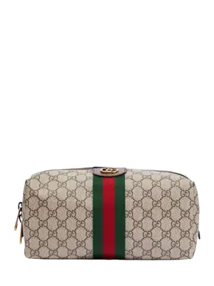 Gucci Gg Cosmetics Case - Beige