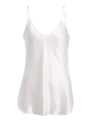 NILI LOTAN Isabella Silk Camisole - White