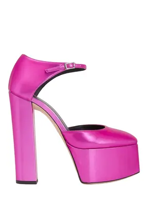 GIUSEPPE ZANOTTI 150mm Bebe Platform Pumps - Pink