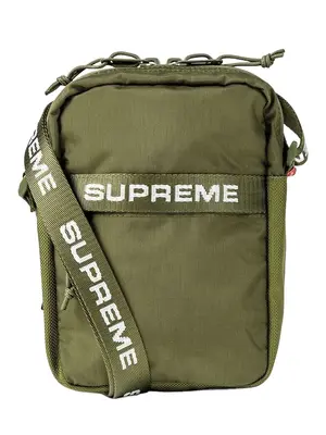 SUPREME Supreme Logo-Print Shoulder Bag