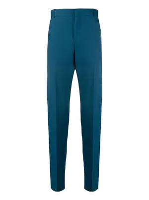 Alexander McQueen Tailored Tapered Trousers - Blue