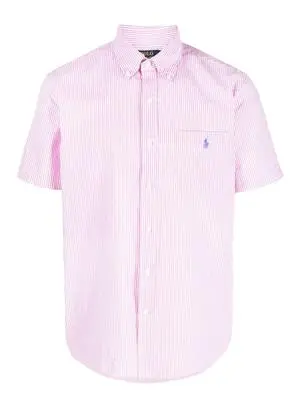POLO RALPH LAUREN Logo-embroidered Striped Shirt
