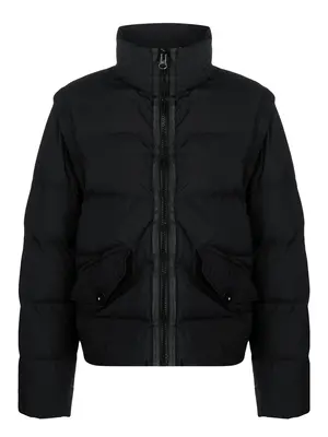 TEN C High-neck Padded Jacket - Black