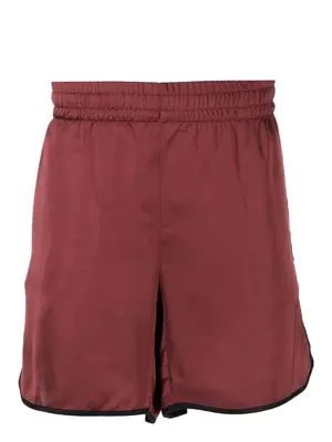 BLUE SKY INN Satin-finish Shorts - Brown