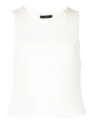 VOZ VOZ Flammé Knitted Crop Top