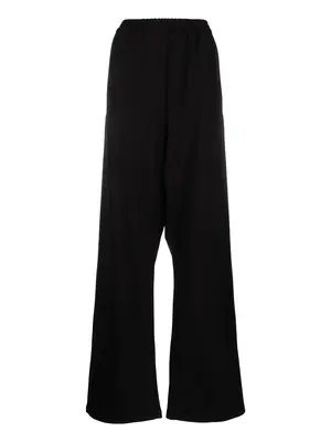 Balenciaga Wide-leg Trousers - Black