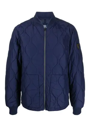 Ralph Lauren Quilted Bomber Jacket - Blue