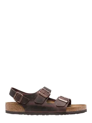 BIRKENSTOCK Milano Double-strap Slingback Sandals - Brown