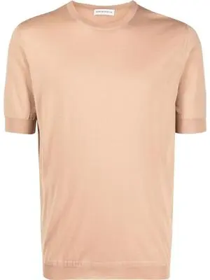 GOES BOTANICAL Merino-wool Crewn-neck T-shirt - Neutrals