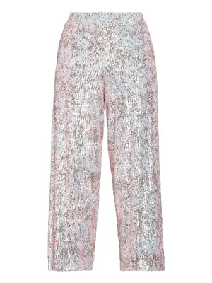 LAVIEPURE MAISON Sequined Pants - Pink