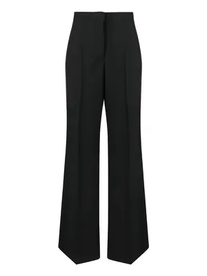 Givenchy Wide-leg Tailored Trousers - Black