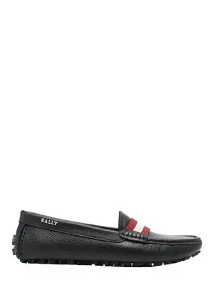 Bally Leather Loafers - Black