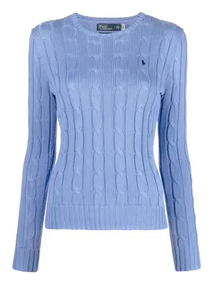 Ralph Lauren Cable-knit Jumper - Blue