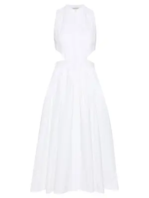 ALEXANDER MCQUEEN Alexander McQueen Cut-Out Midi Dress