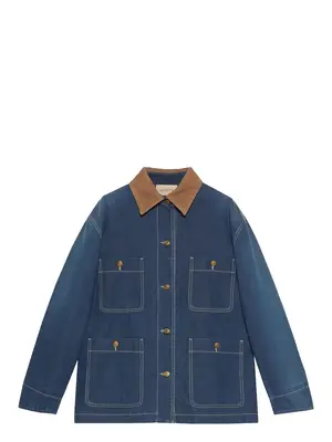 GUCCI Gucci Longline Denim Jacket